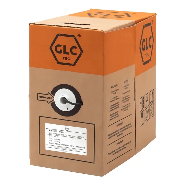 CABLE UTP CAT.6 GLC INTERIOR MAX X305MTS GRIS – MejorOnline